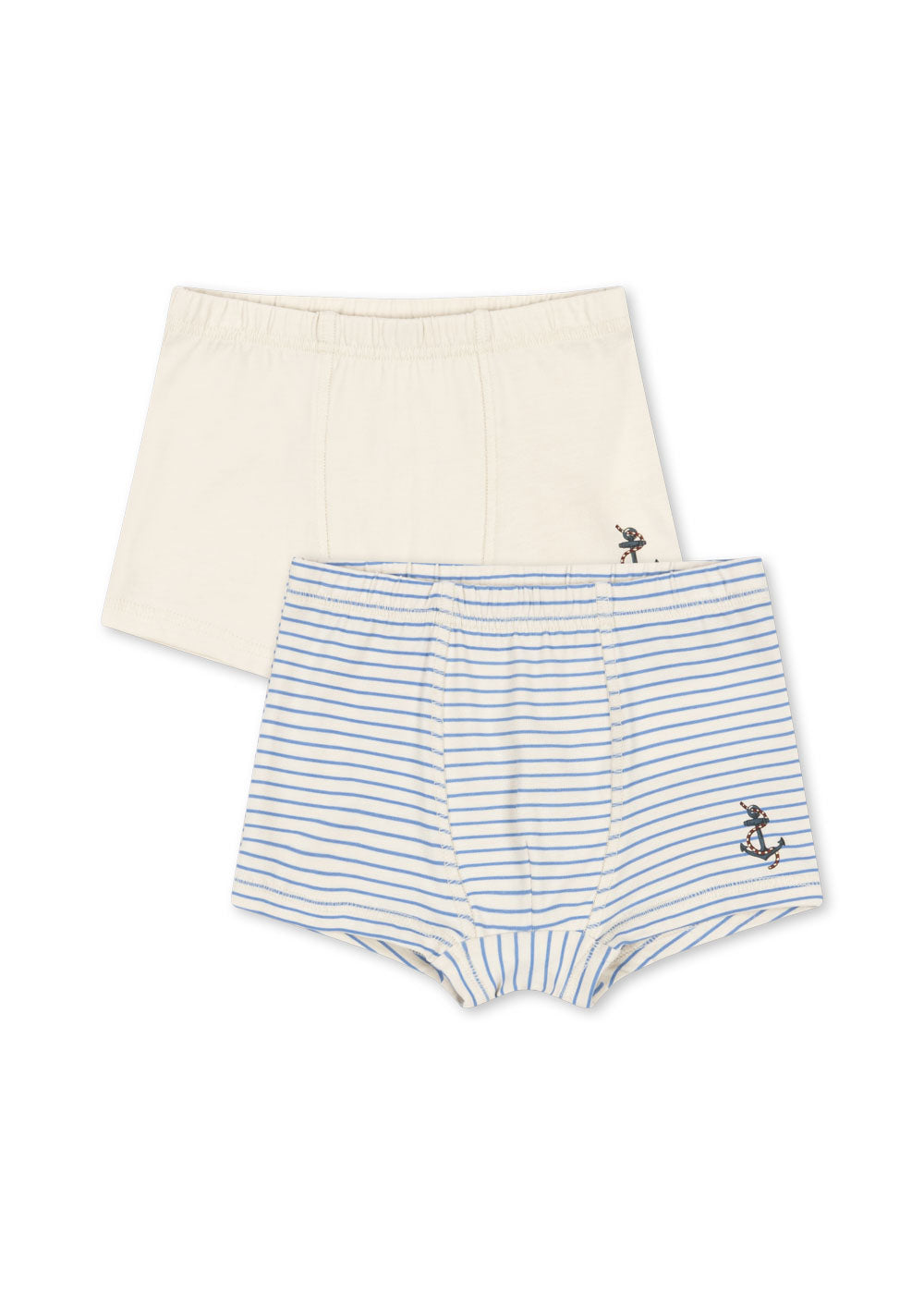 BASIC 2 PACK BOY BOXERS GOTS - stripe provence mix – kongessloejd.com