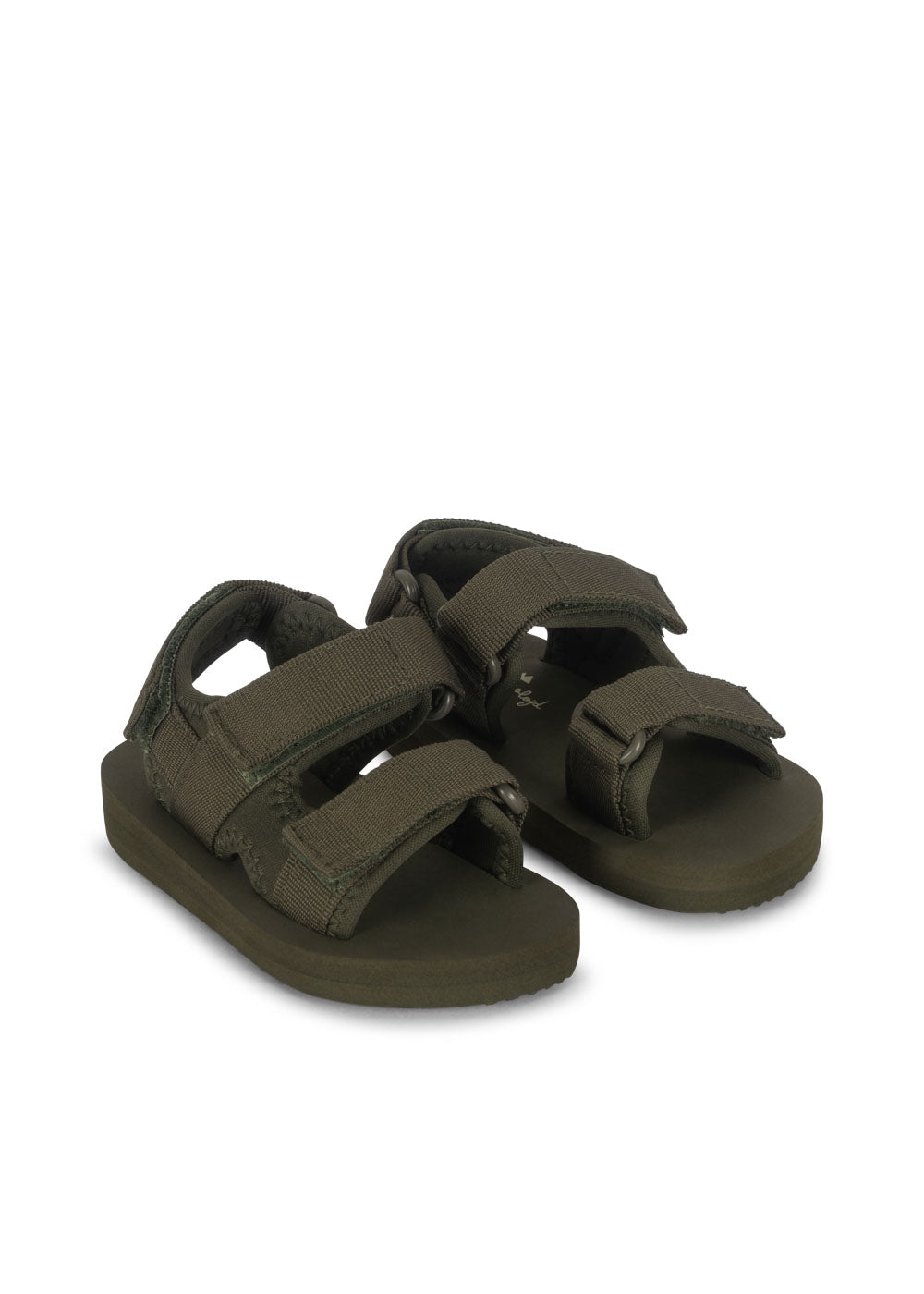 SUN SANDAL SOLID - burnt olive – kongessloejd.com