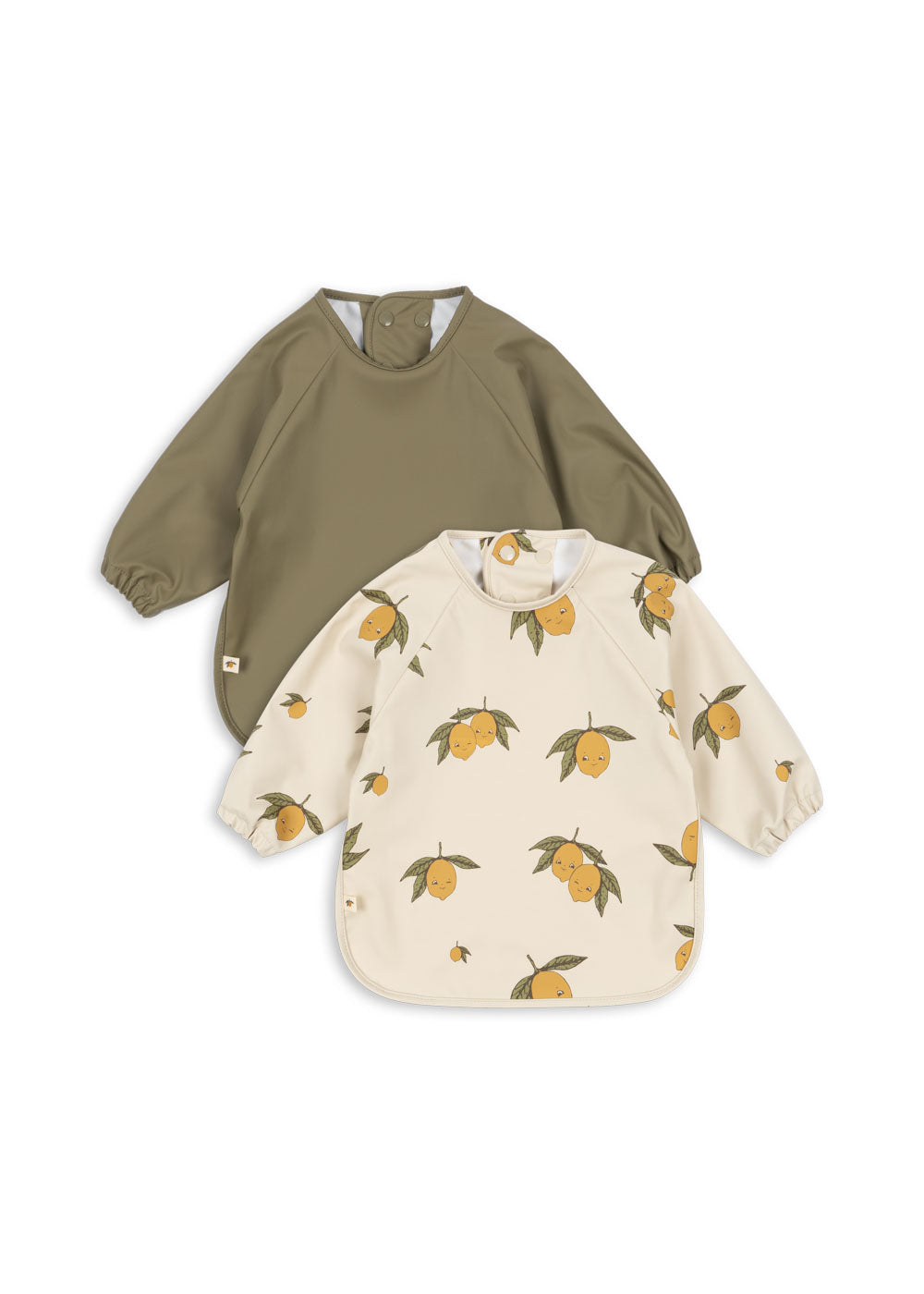 2 PACK DINNER BIB WITH SLEEVES - sweet and sour/aloe – kongessloejd.com