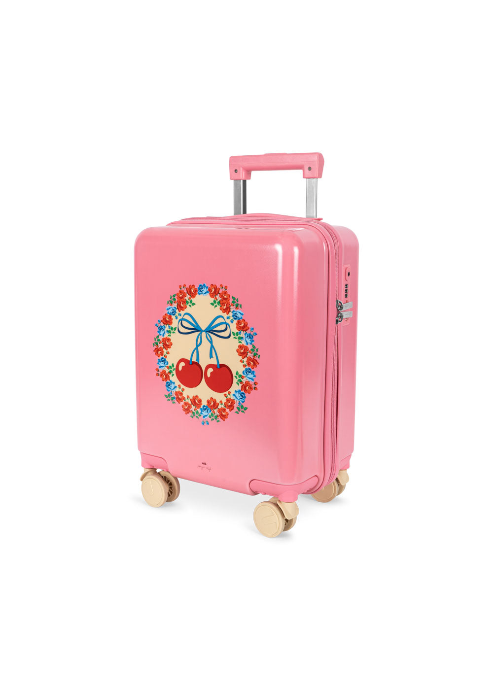TRAVEL SUITCASE - cherry bow – kongessloejd.com